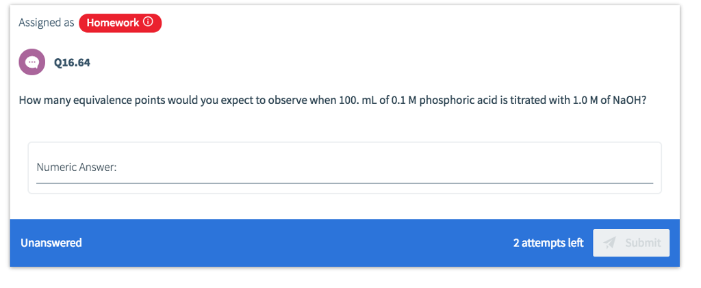 Solved Assigned as Homework ? Q16.64 How many equivalence | Chegg.com