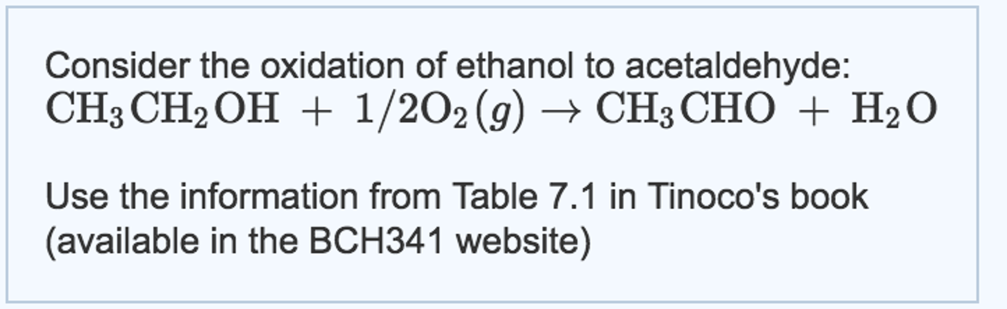 Solved A Calculate For This Reaction At 25c