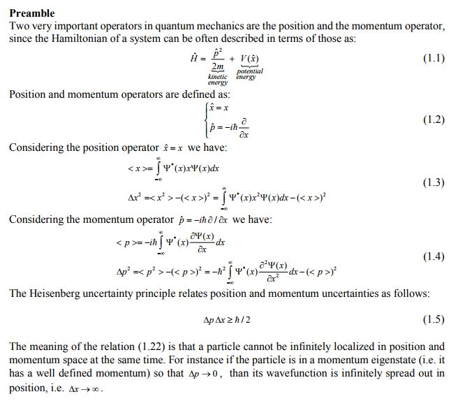 Solved Preamble Two very important operators in quantum | Chegg.com