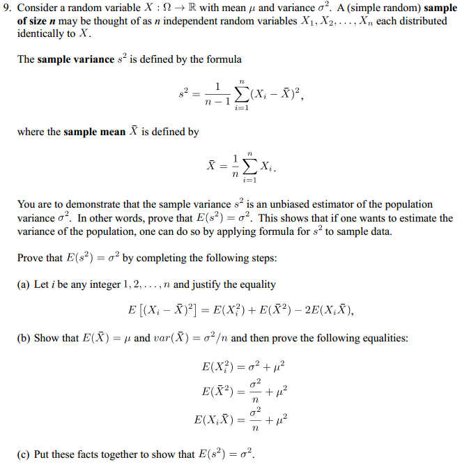 Solved Consider a random variable X: Ohm rightarrow R with | Chegg.com