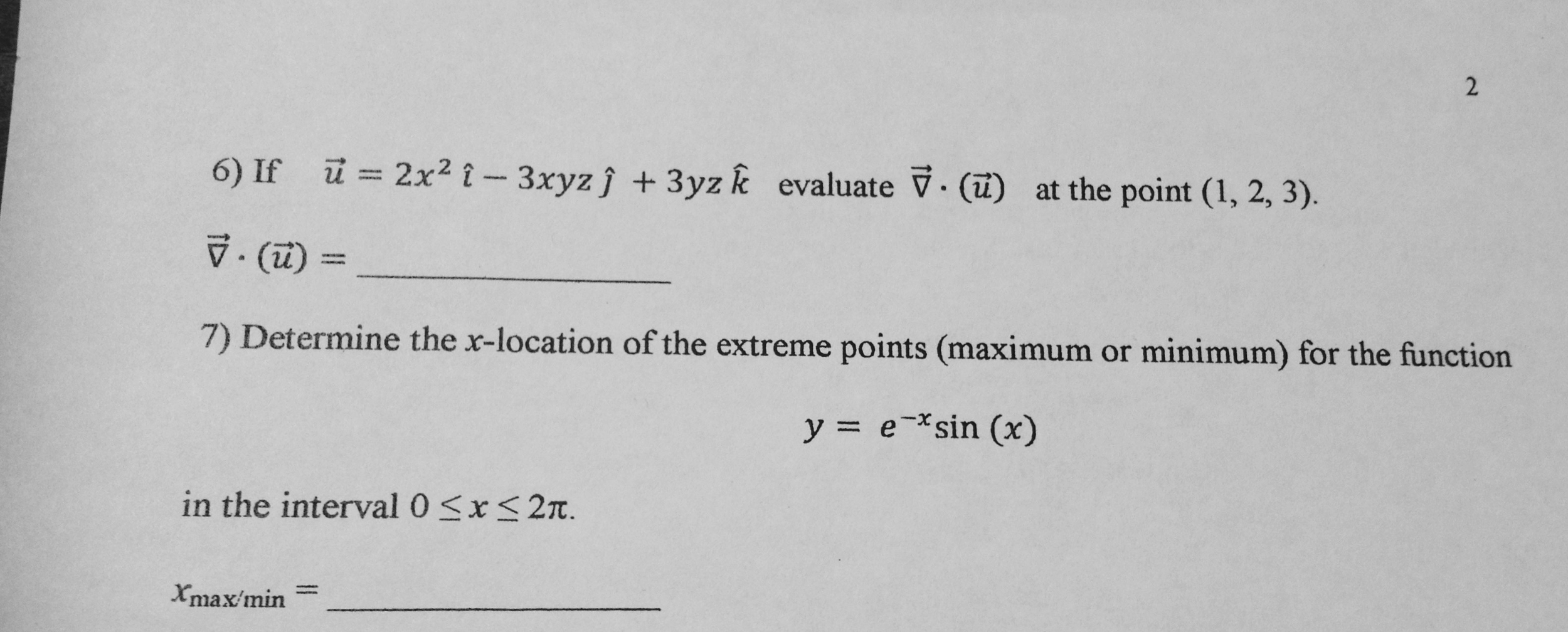 Solved 6 If U 2x 2 I 3xyz 3yz Evaluate Gradient u Chegg solved-6-if-u-2x-2-i-3xyz-3yz-evaluate-gradient-u-chegg