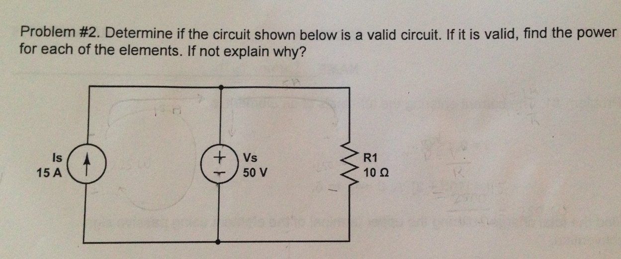 Solved Problem #2. Determine if the circuit shown below is a | Chegg.com