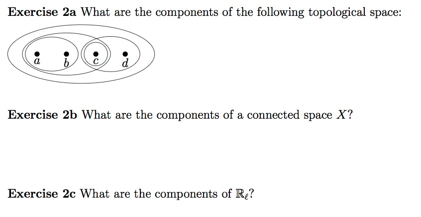 Solved What are the components of the following topological | Chegg.com