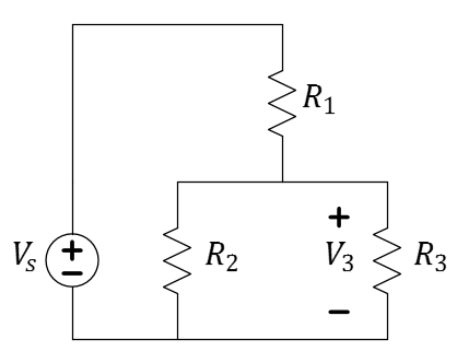 Solved Find the voltage V3. Here are the circuit values: Vs | Chegg.com