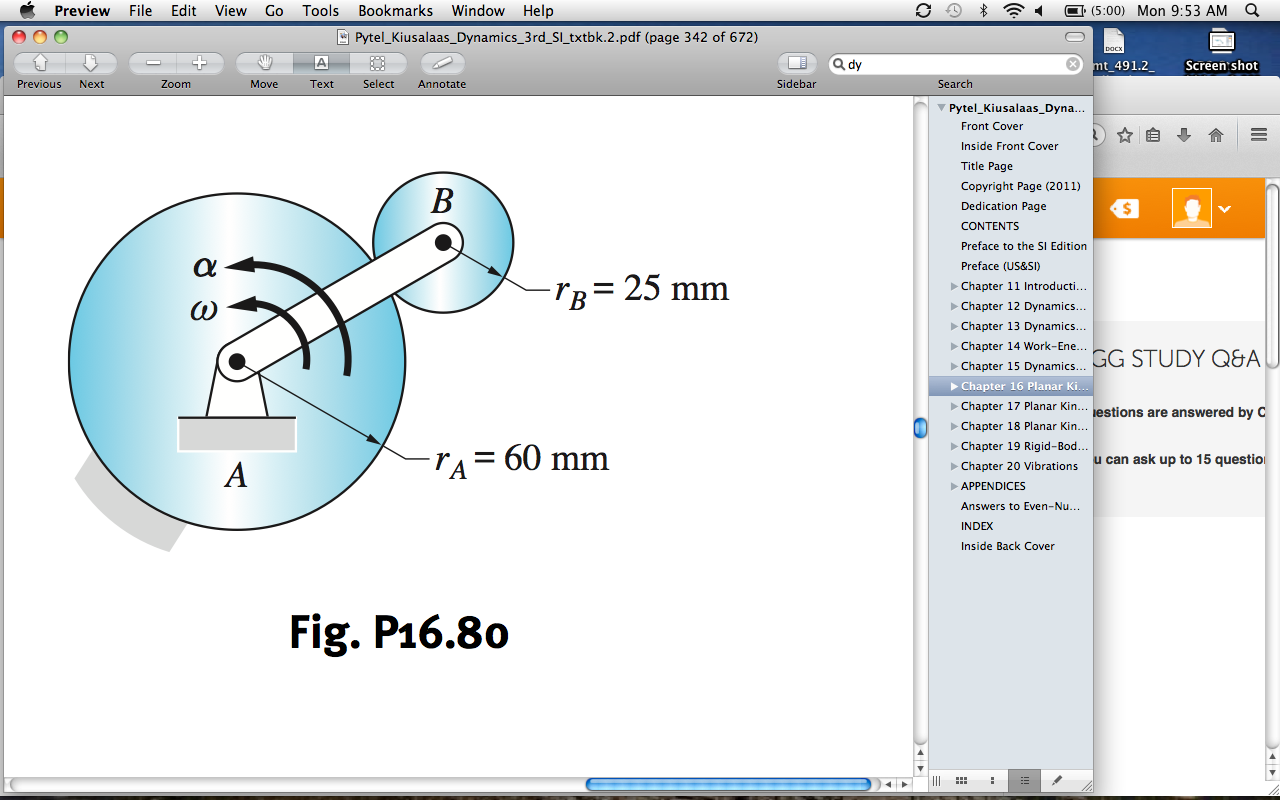 Solved The arm joining the friction wheels A and B is | Chegg.com