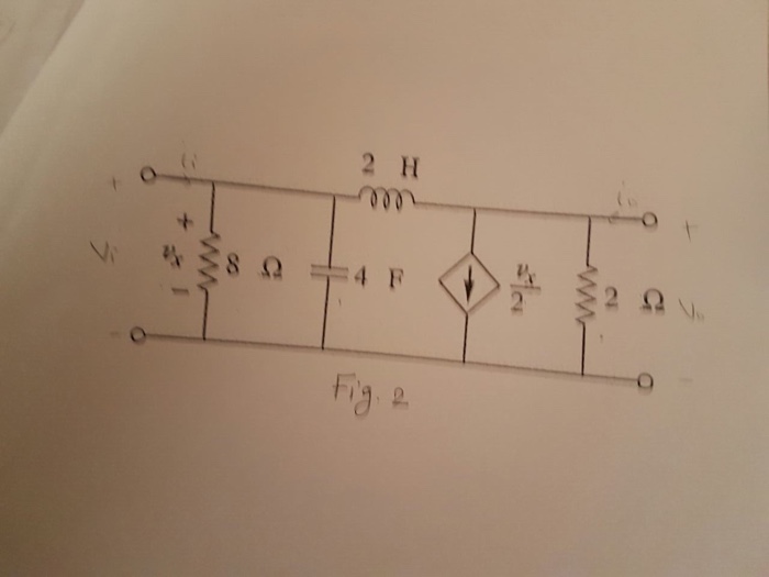 Solved Q2 Consider The Circuit Shown In Figure 2 Derive The