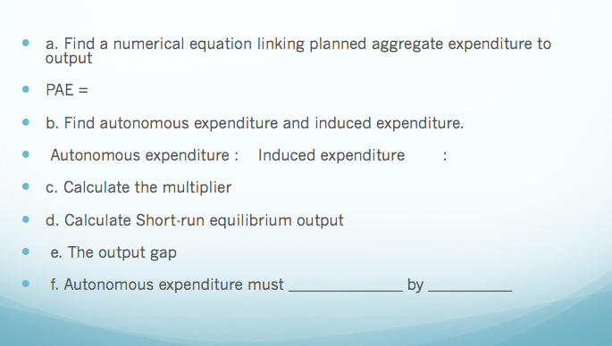 Solved a. Find a numerical equation linking planned | Chegg.com