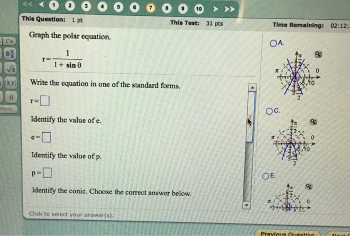 Solved graph the polar equation | Chegg.com