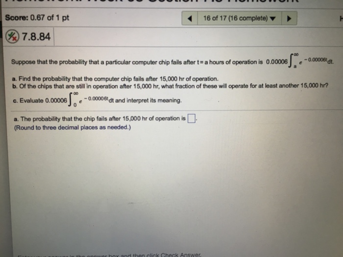 Solved Suppose that the probability that a particular | Chegg.com