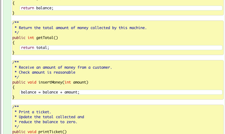 Solved Add code for a new method, setPrice, with the | Chegg.com