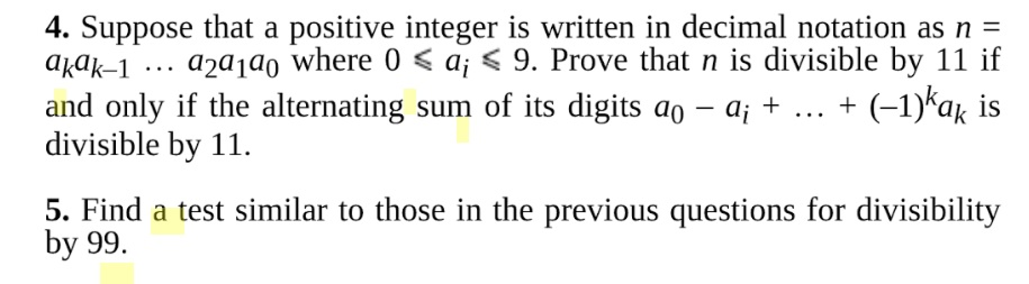 Solved Suppose that a positive integer is written in decimal | Chegg.com