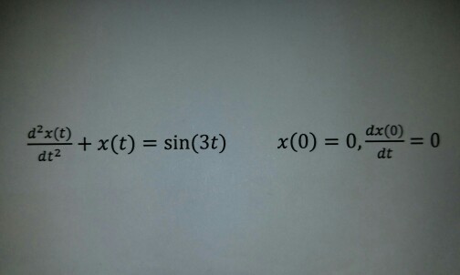 Solved how do I solve this initial value problem using | Chegg.com
