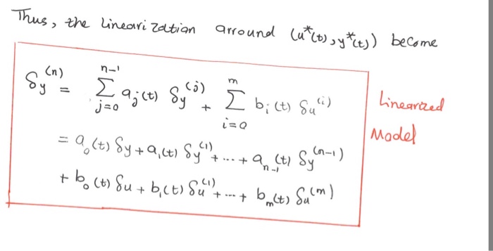Linearization Of Dynamical Systemsthe Hint At The