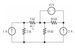 Solved Determine the voltage at each of the essential nodes | Chegg.com