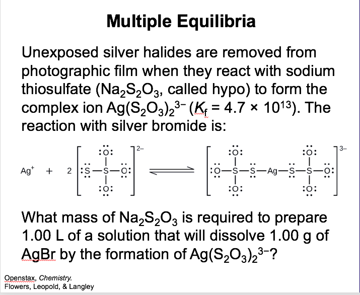 Solved Unexposed silver halides are removed from | Chegg.com