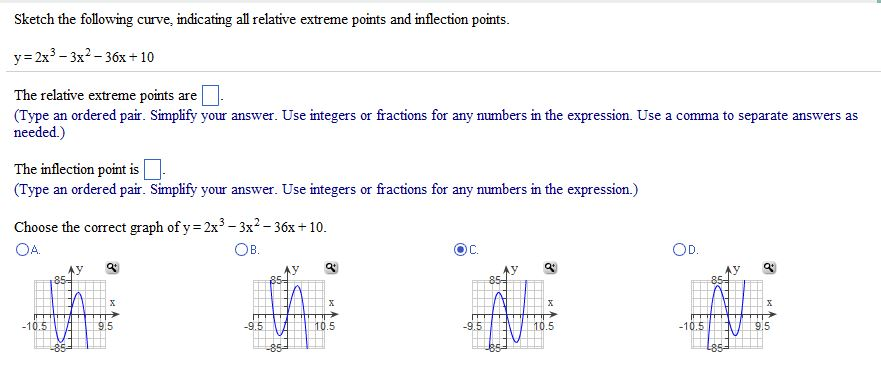 Solved Sketch the following curve, indicating all relative | Chegg.com