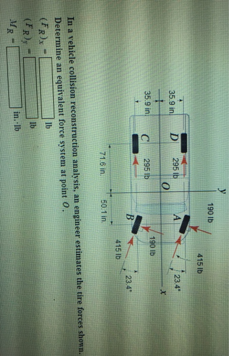 Solved In a vehicle collision reconstruction analysis, an | Chegg.com