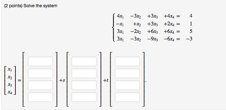 Solved 1.5 Solution sets of linear systems: Problem 4 | Chegg.com