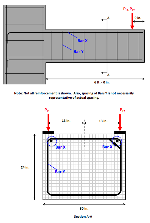 Design the beam by selecting all (longitudinal and | Chegg.com