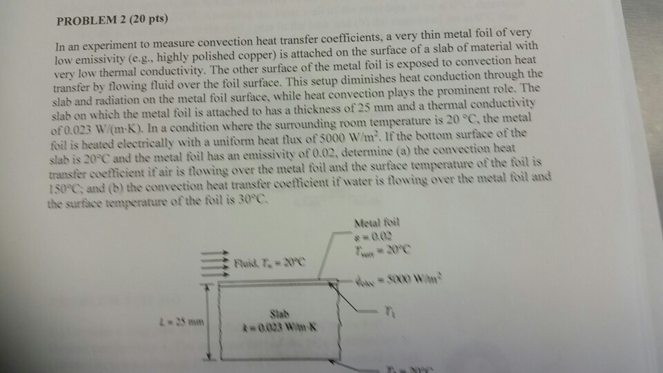 Solved PROBLEM 2 (20 pts) In an experiment to measure | Chegg.com