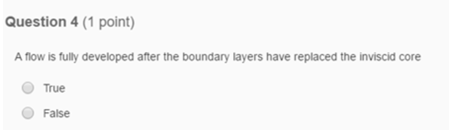 Solved A flow is fully developed after the boundary layers | Chegg.com