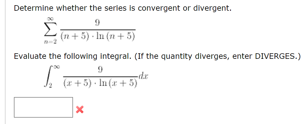 Solved Determine whether the series is convergent or | Chegg.com