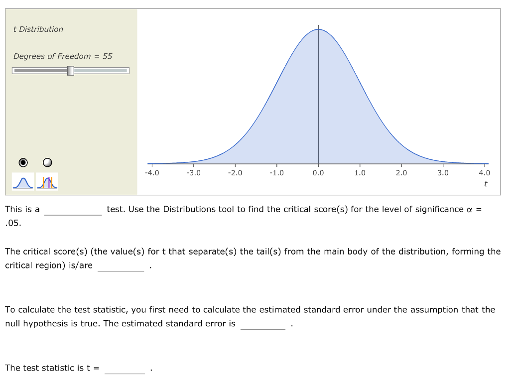 Solved A two tailed hypothesis test for a repeated measures | Chegg.com