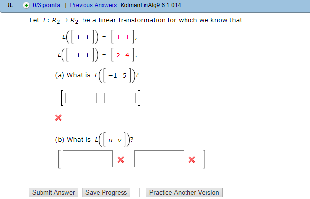Solved Let L: R_2 rightarrow R_2 be a linear transformation | Chegg.com