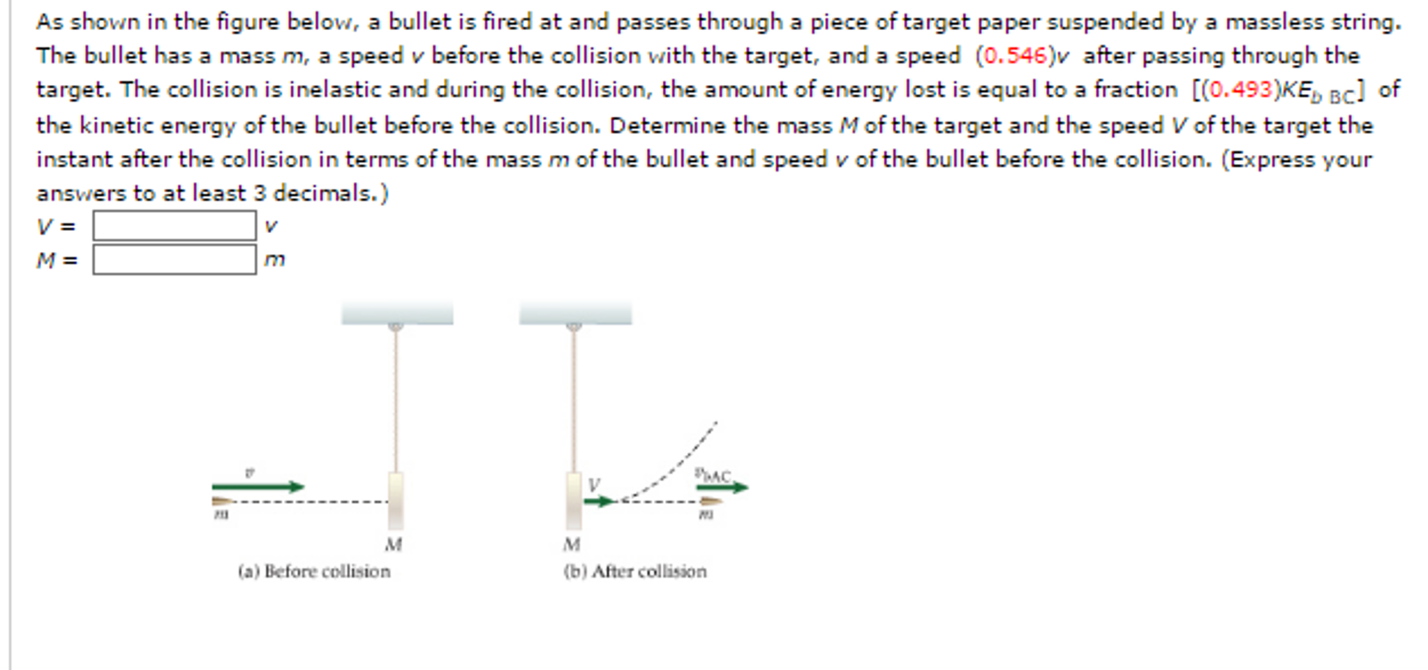 Solved As shown in the figure below, a bullet is fired at | Chegg.com
