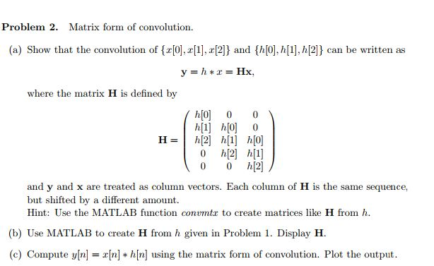 Solved onsider the following two discrete-time sequences: | Chegg.com