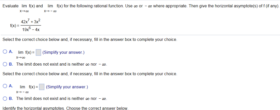 Solved Evaluate lim fx) and lim f(x) for the following | Chegg.com