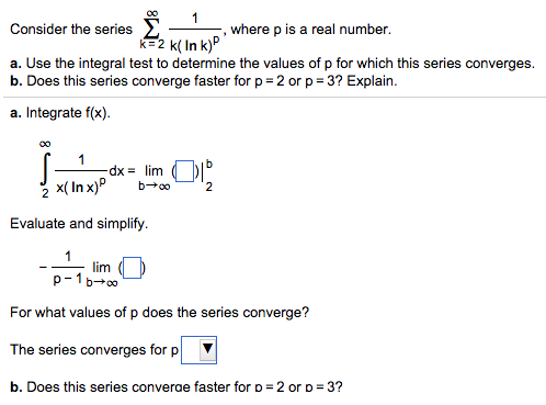 Solved Use the properties of infinite series to evaluate the | Chegg.com