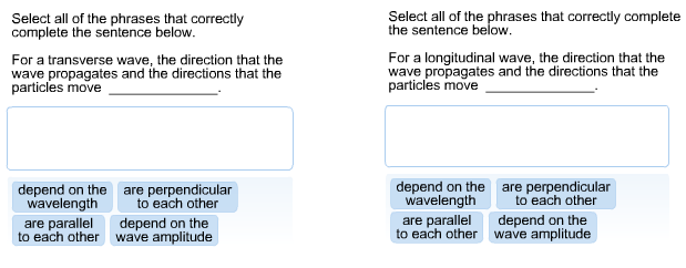 Solved Select all of the phrases that correctly complete the | Chegg.com