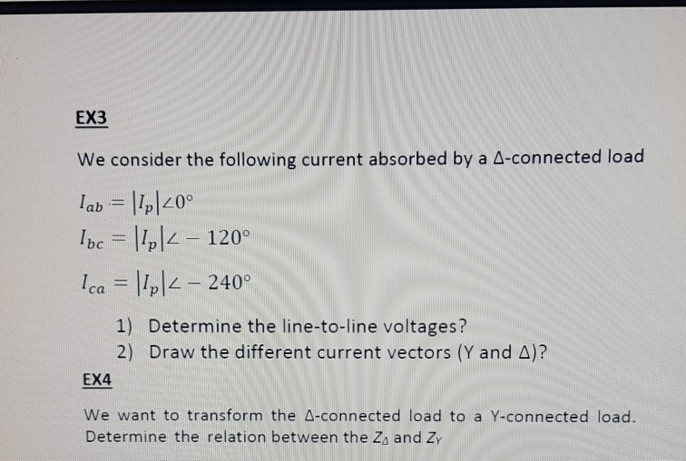 Solved EX3 we consider the following current absorbed by a | Chegg.com