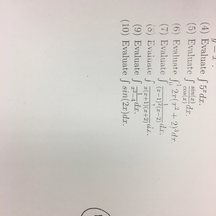 Solved Evaluate integral 5^x dx. Evaluate integral | Chegg.com Solved Evaluate integral 5^x dx. Evaluate integral | Chegg.com