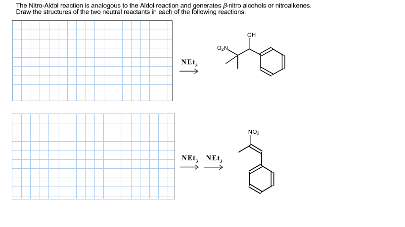 Solved The Nitro-Aldol reaction is analogous to the Aldol | Chegg.com
