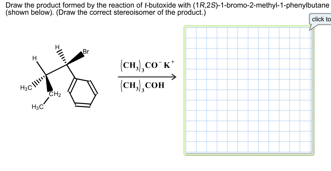 Solved Draw the product formed by the reaction of f-butoxide | Chegg.com