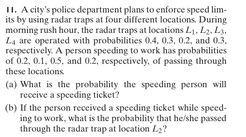 Solved A city's police department plans to enforce speed | Chegg.com