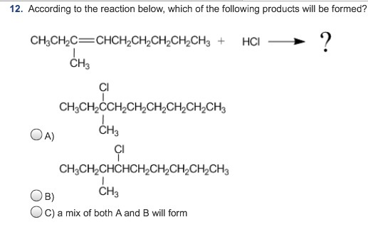 Solved How would you classify the reaction below? addition | Chegg.com