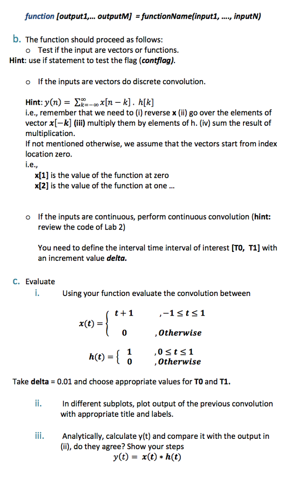 Part I: Building a convolution function We will build | Chegg.com