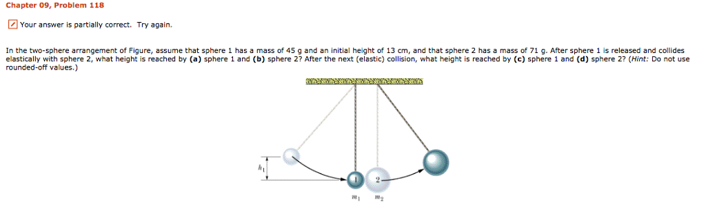 Solved Chapter 09, Problem 118 Your answer is partially | Chegg.com