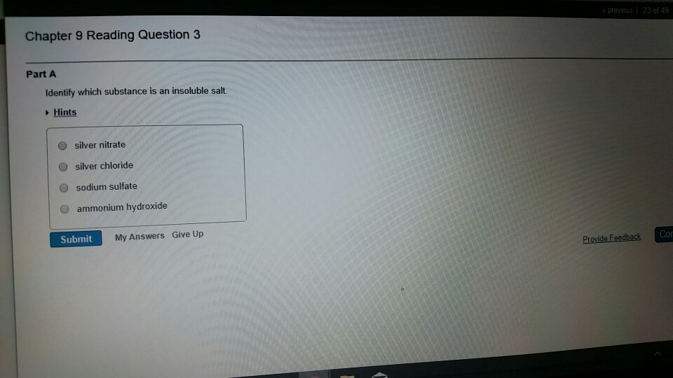 Solved Chapter 11 Reading Question 8 Part A Identify which | Chegg.com