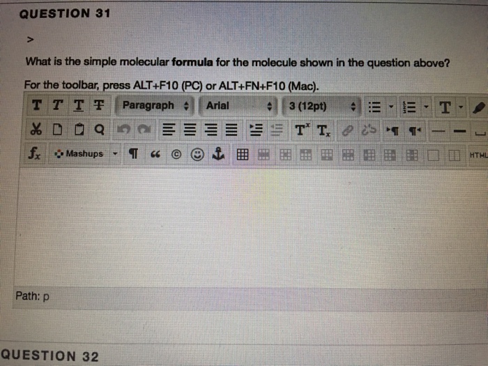 Solved QUESTION 34 What is the IUPAC name of this molecule? | Chegg.com