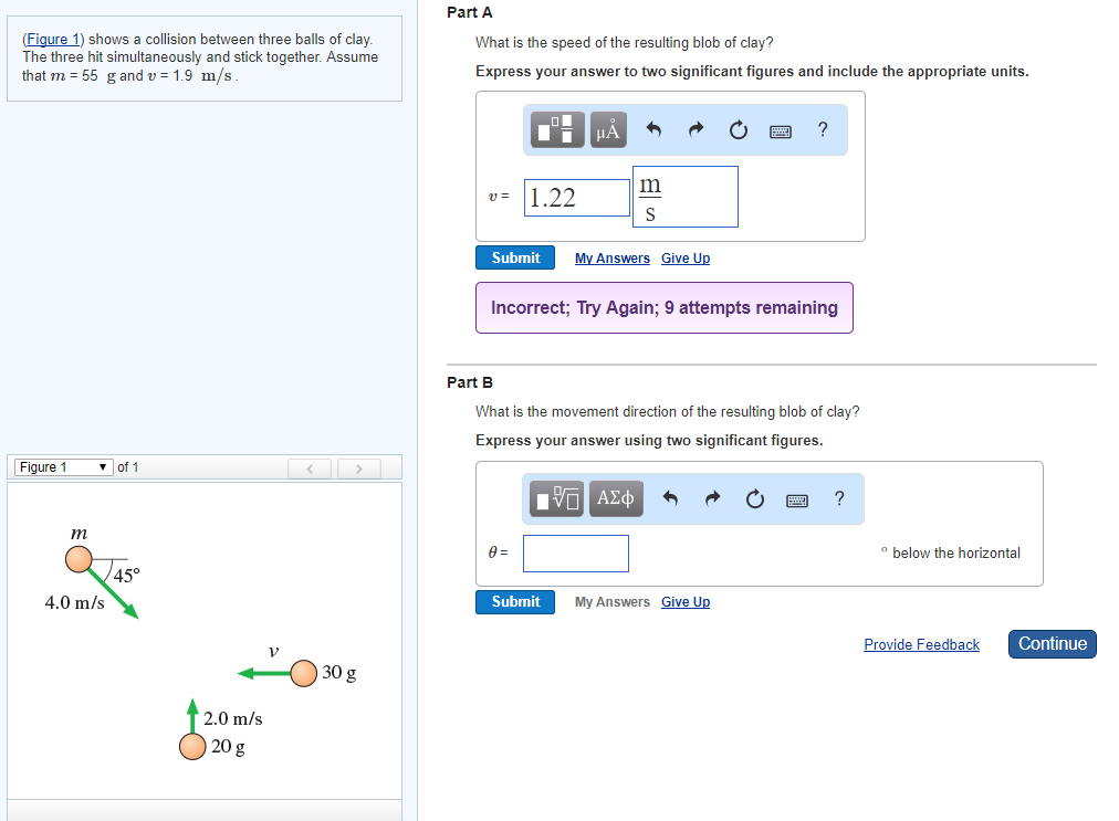 Solved Part A (Figure 1) shows a collision between three | Chegg.com