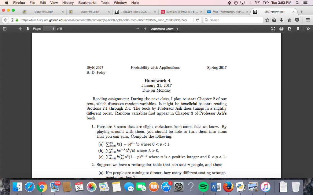 Solved Firefox File Edit View History Bookmarks Tools Window | Chegg.com
