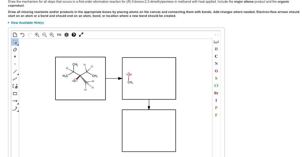 Solved Draw the mechanism for all steps that occurs in a | Chegg.com
