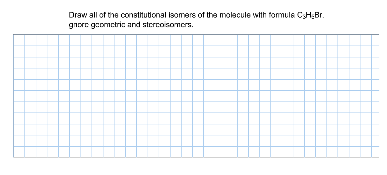 Solved Draw all of the constitutional isomers of the | Chegg.com