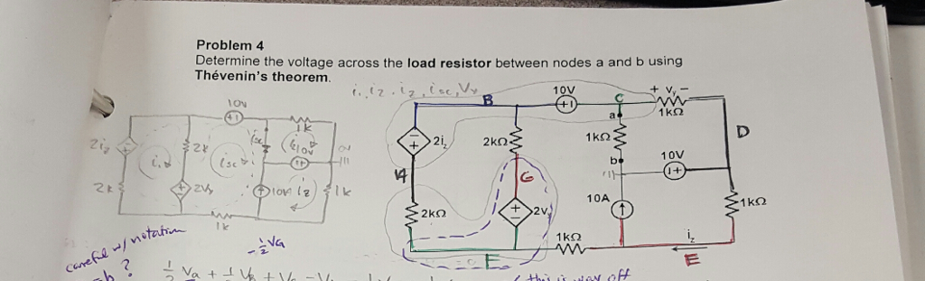 Solved Determine the voltage across the load resistor | Chegg.com