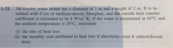 Solved For question i i use the following formula:Qdot= | Chegg.com