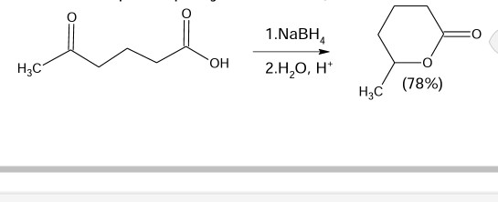 Solved 1.NaBH4 OH 2.H2O, H H3C (7896) H3C | Chegg.com